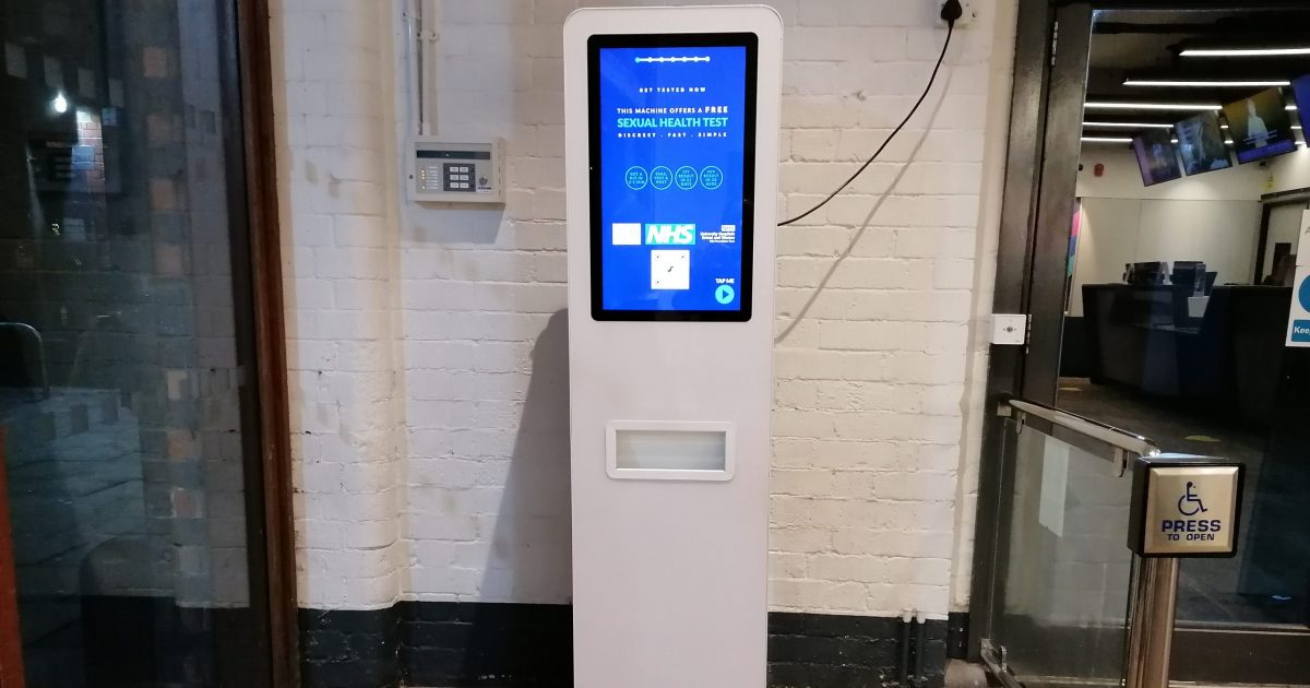 Introducing vending machines for HIV self-testing and STI self-sampling ...